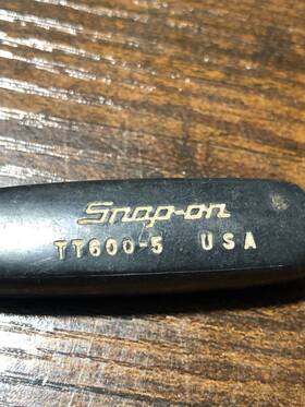 SNAP-ON TT600-5 Wire Terminal Tool Straight Flat Blade